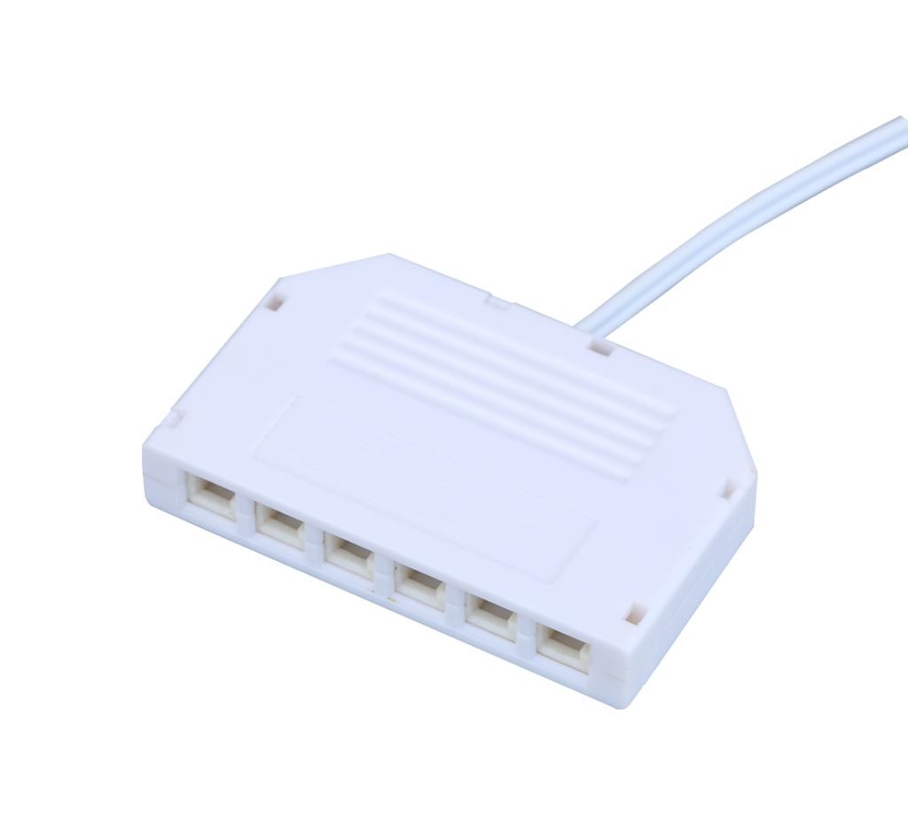 LED 6-way Dupont Distributor box,6-way Dupont Juction box|2Pin ...